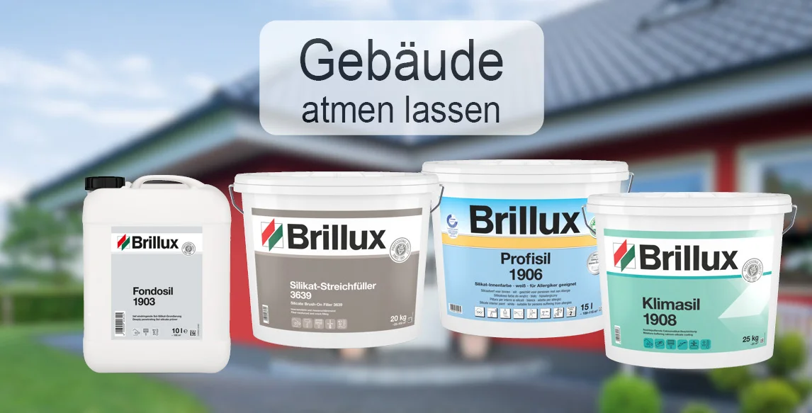 Silikatfarben | Hochwertige Silikatfarbe für außen und innen